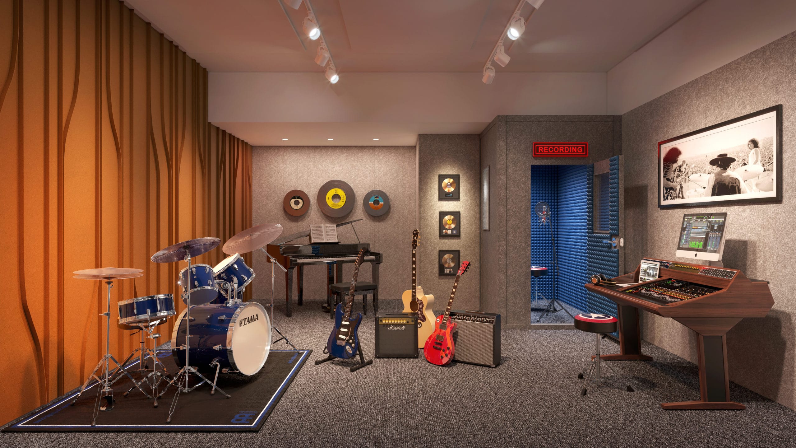 Luxury Buildings Hit A High Note With Musical Amenities