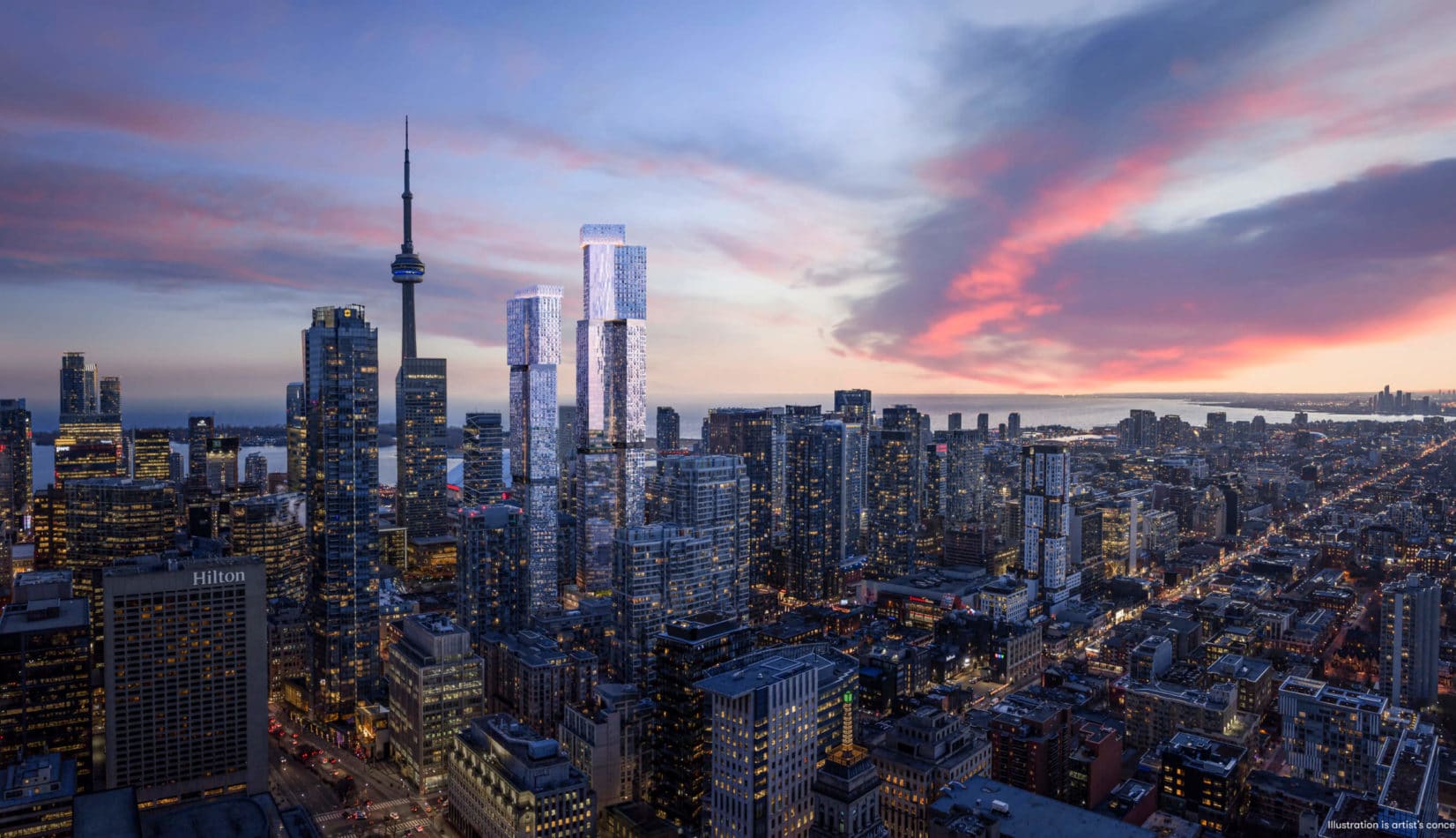 Frank Gehry-Designed Towers Rise in Toronto; Late Philanthropist’s Art ...